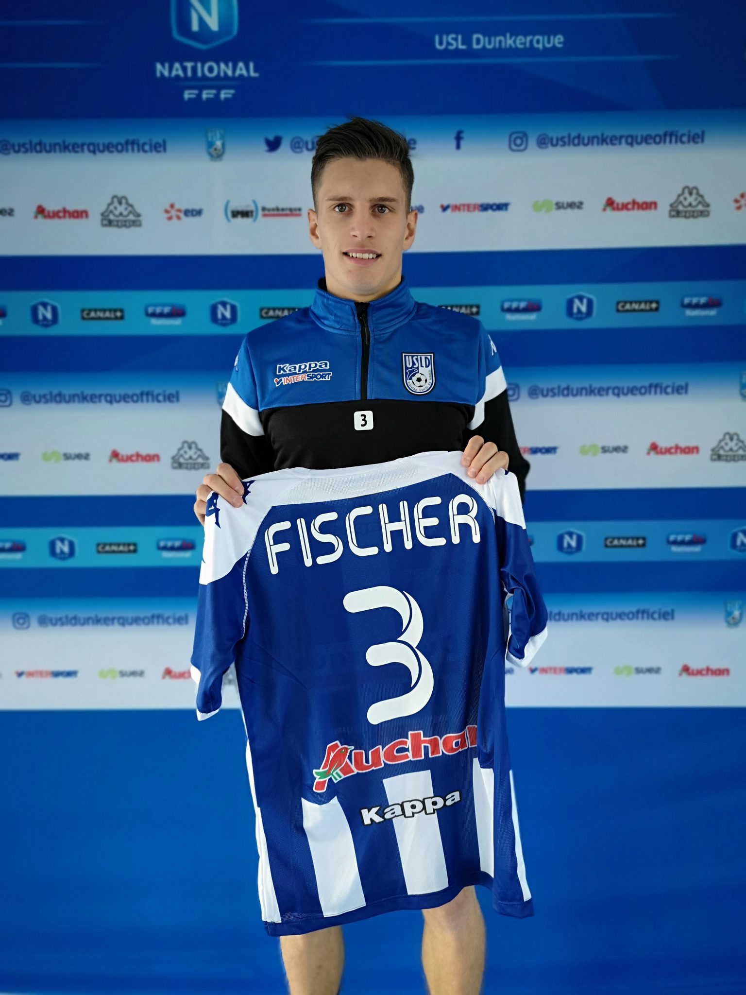 Mathias Fischer rejoint l'USL Dunkerque ! - USL Dunkerque