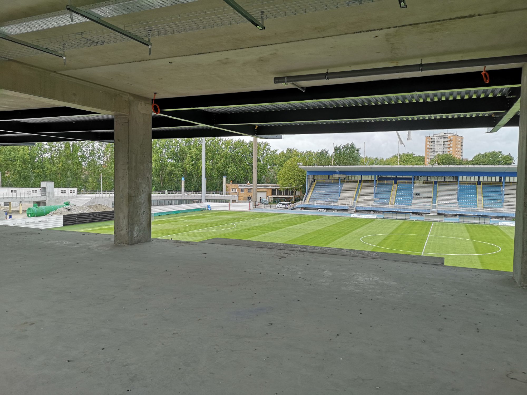 Le point sur les travaux du stade Tribut - USL Dunkerque