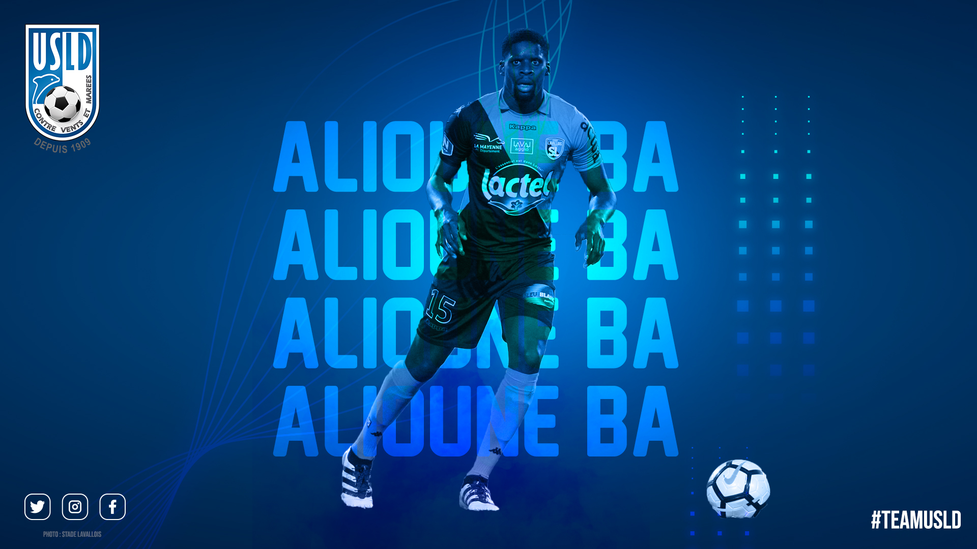 Alioune Ba renforce la défense maritime ! - USL Dunkerque