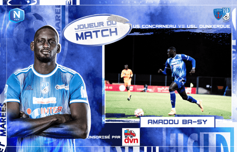 Pour ce premier match de phase retour, Amadou Ba-Sy est élu joueur DVN ...
