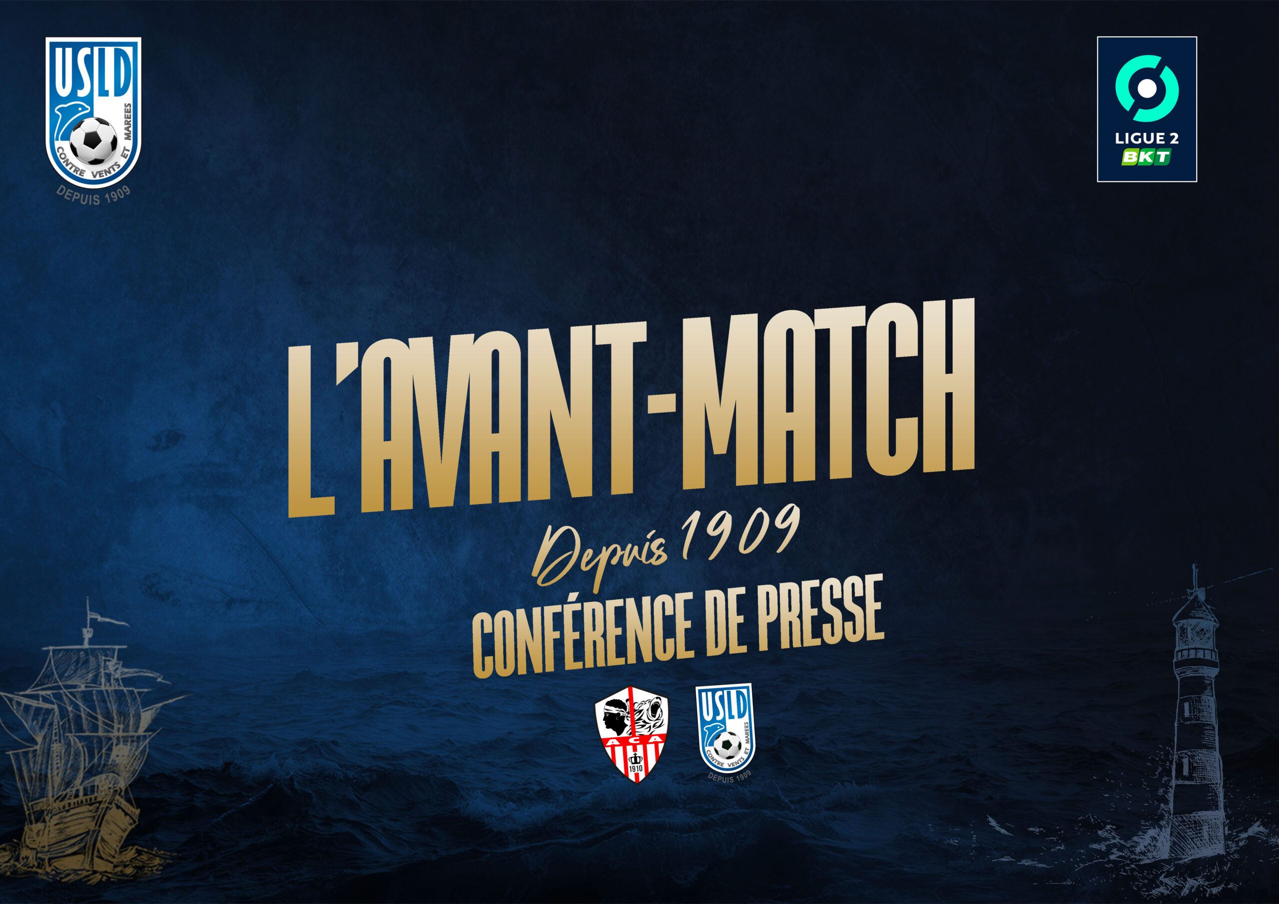 J5 | #ACAUSLD - Conférence de presse d'avant-match - USL Dunkerque